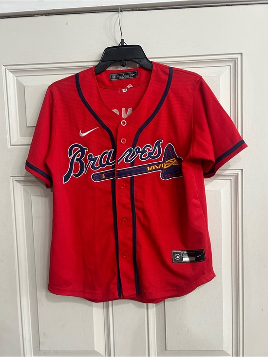 Nike | Shirts | Dansby Swanson Atlanta Braves 7 Baseball Jersey | Poshmark